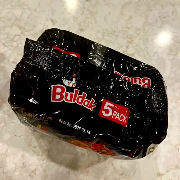 BULDAK | Kitchen | 5x Pack Buldak Black Spicy Chicken Stir Fry Korean ...